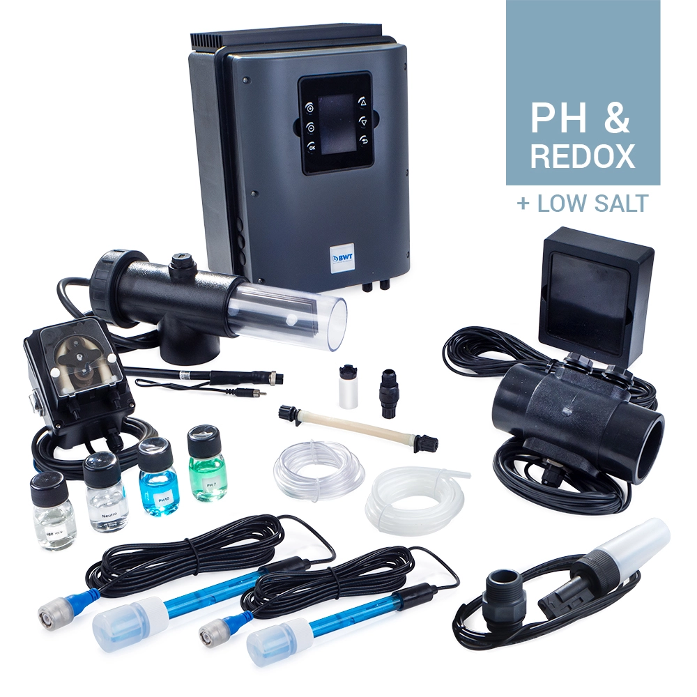 Salzanlage mit pH und Redox Analyse kaufen - BWT Infinity Oxilife 120 m³